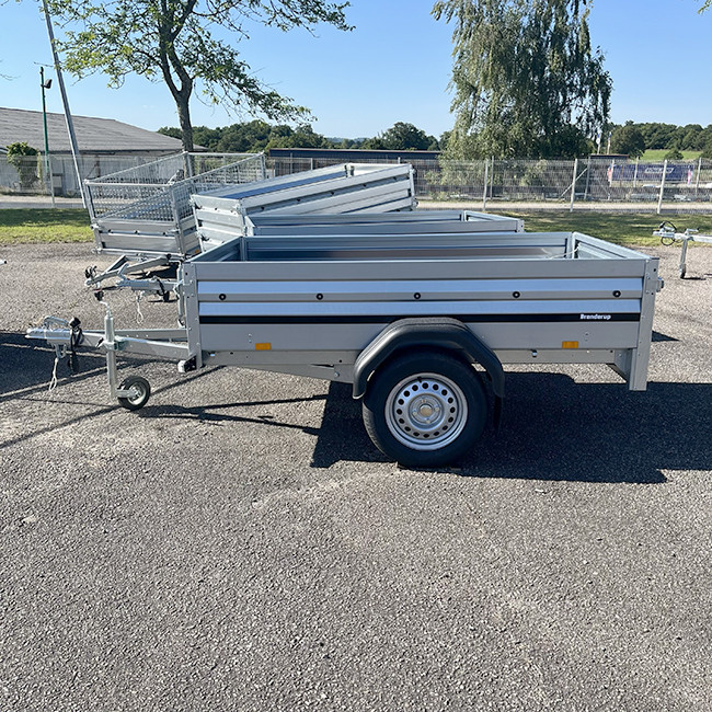 Remorque Brenderup 2205SUB750 fixe 204 x128 cm PTAC 750 kg